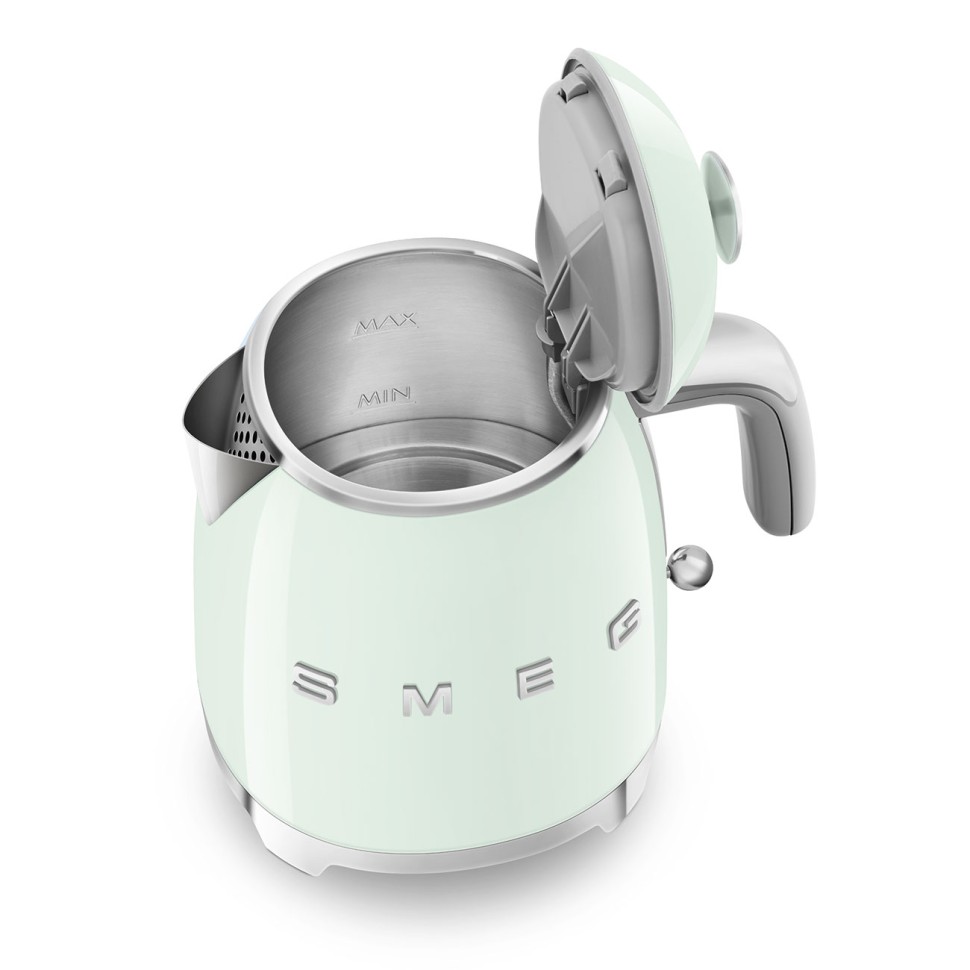 Smeg KLF05PGEU мини-чайник электрический, пастельный зеленый, 0,8 л ...